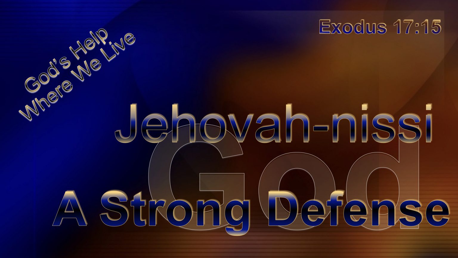 A Strong Defense | Dr. M. DeWayne Anderson