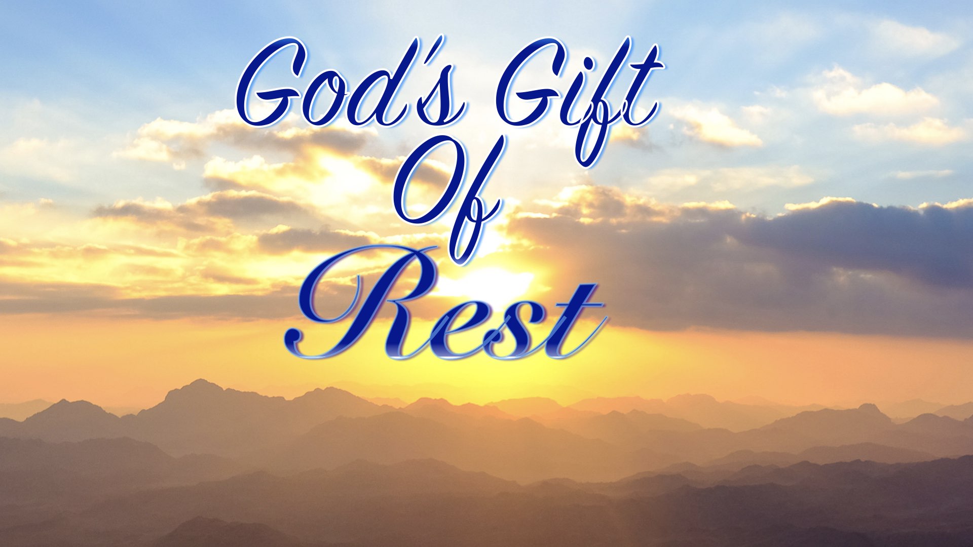God’s Gift of Rest | Dr. M. DeWayne Anderson