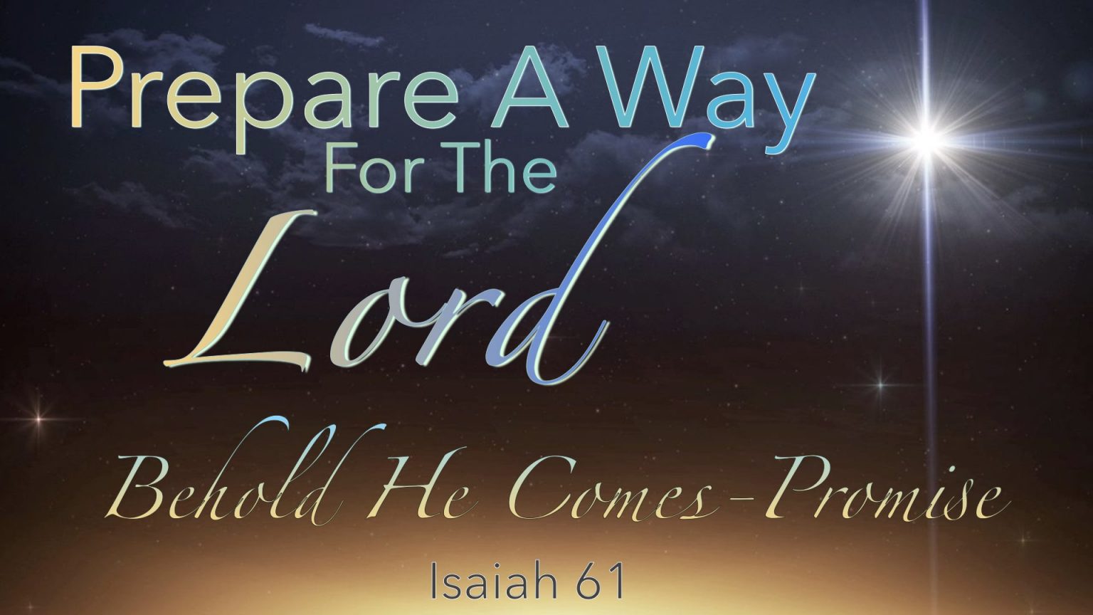 Preparing for Christ's Coming | Dr. M. DeWayne Anderson