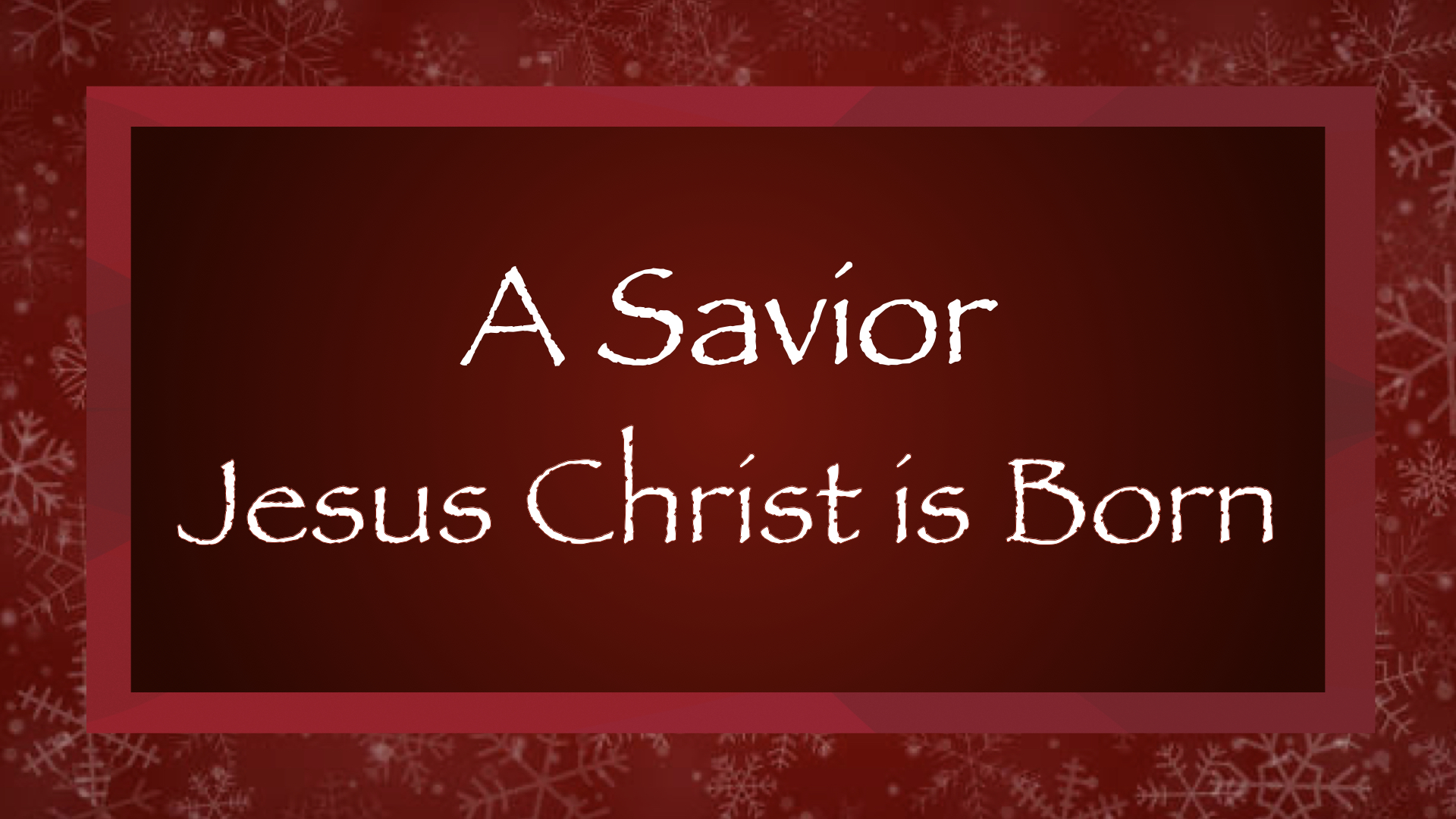 A Savior — Jesus Christ is Born | Dr. M. DeWayne Anderson