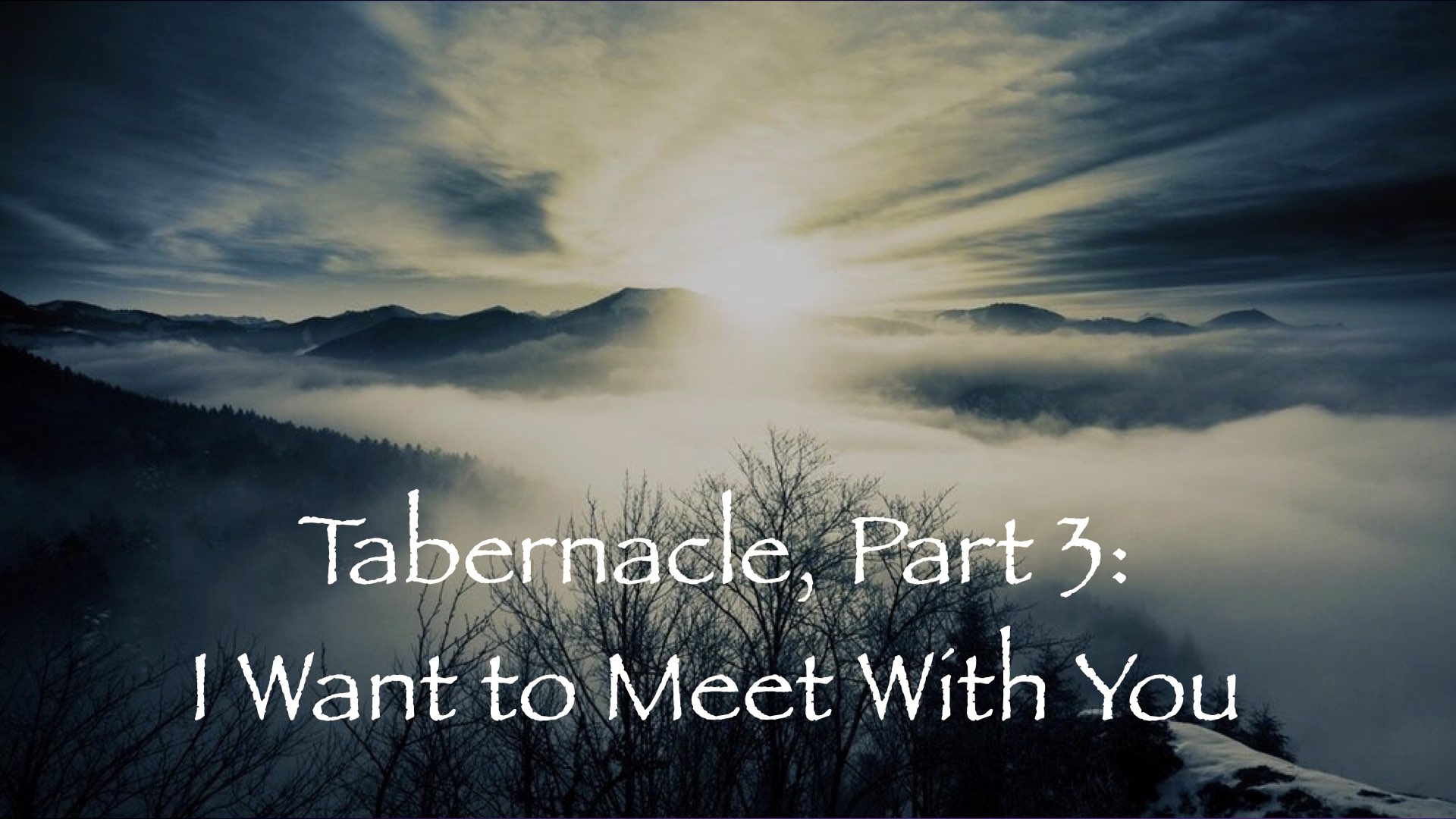 Tabernacle, Part 3: I Want to Meet With You! | Dr. M. DeWayne Anderson