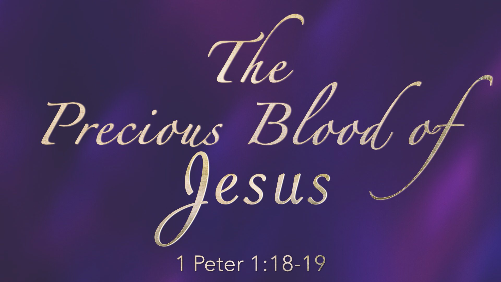 The Precious Blood of Jesus! | Dr. M. DeWayne Anderson