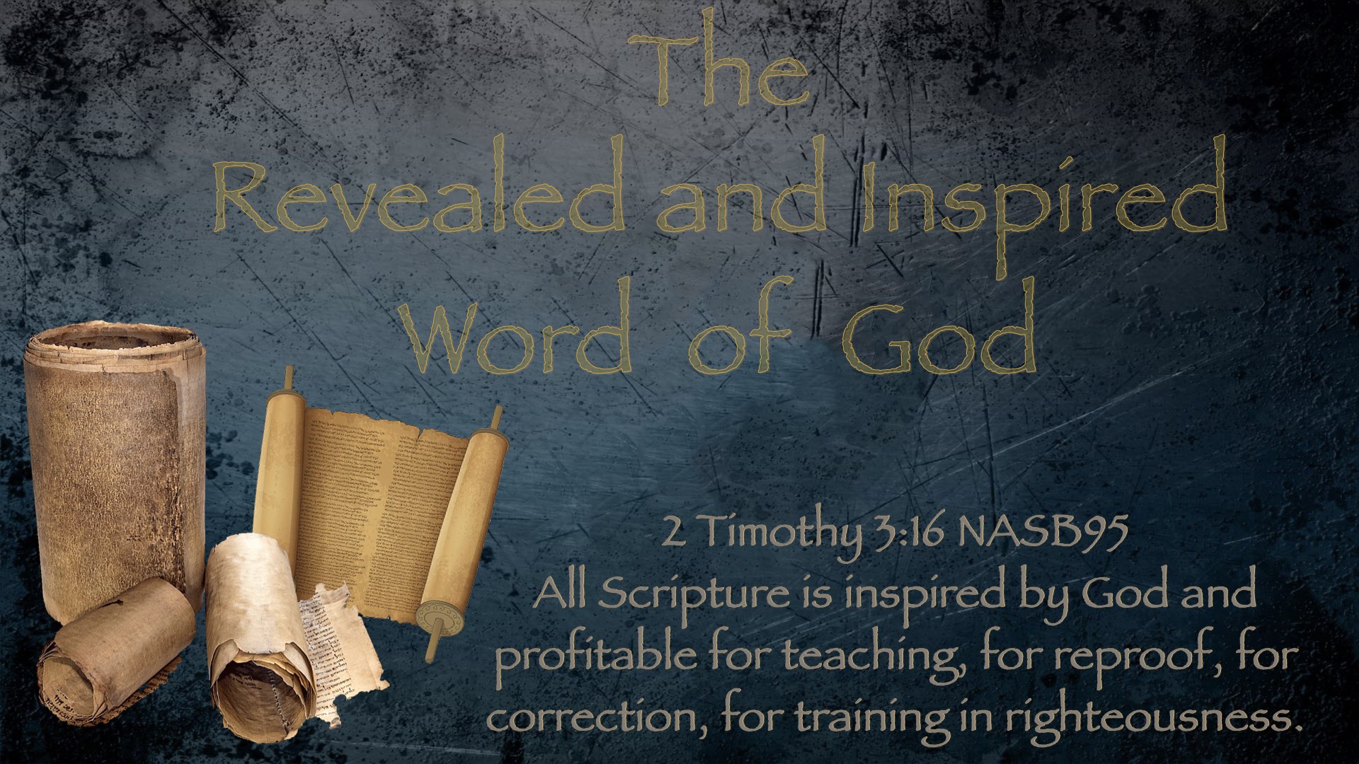 The Revealed and Inspired Word of God | Dr. M. DeWayne Anderson